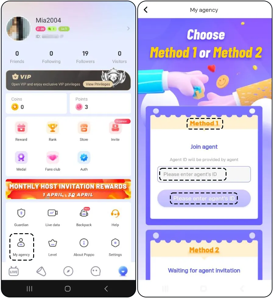 Register Your Agency on Poppo Live | Earn Commissions